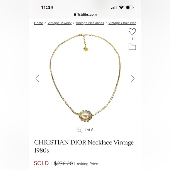 Dior | Jewelry | Vintage 98s Christian Dior Signed Swarovski Crystal ...